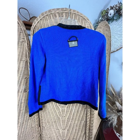 berek | Sweaters | Berek Cardigan Medium Shoes And Purse Accents Blue ...